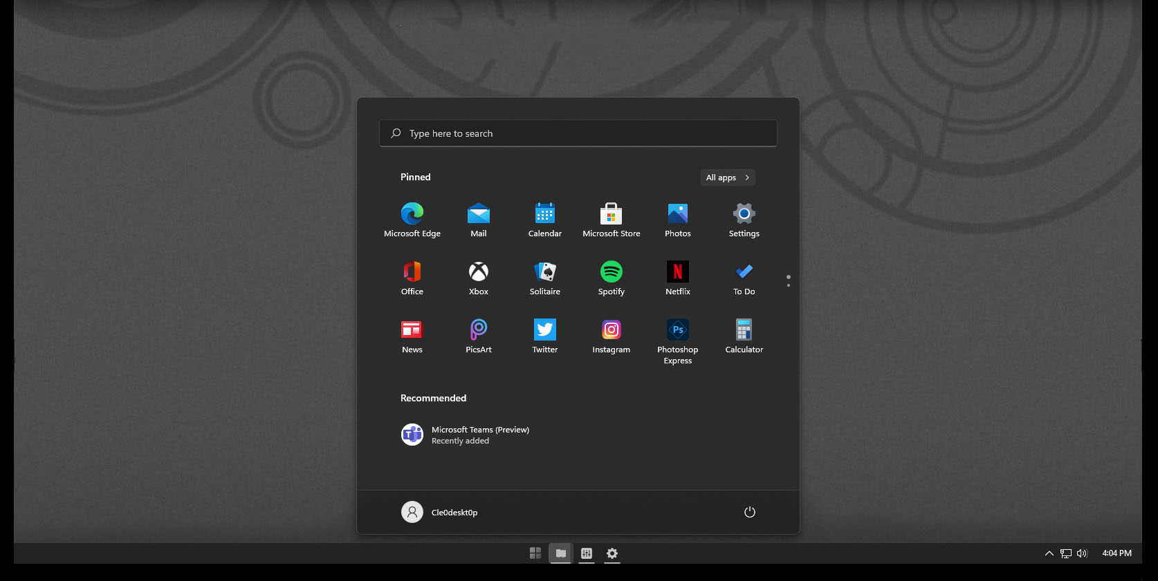 After Dark Cc V4 Theme For Windows 11 Theme Pack