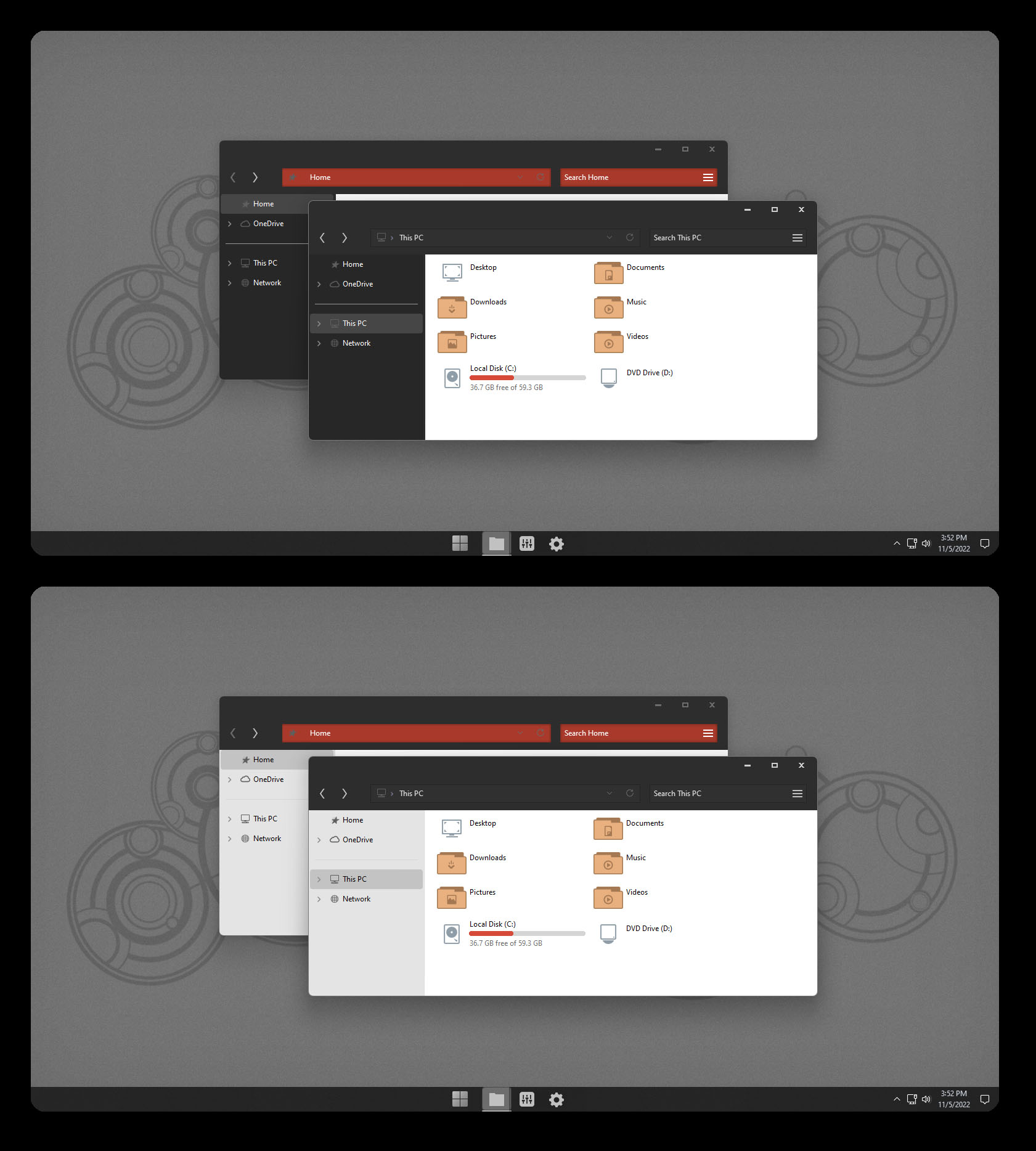 Numix V2 Theme For Windows 11 Theme Pack