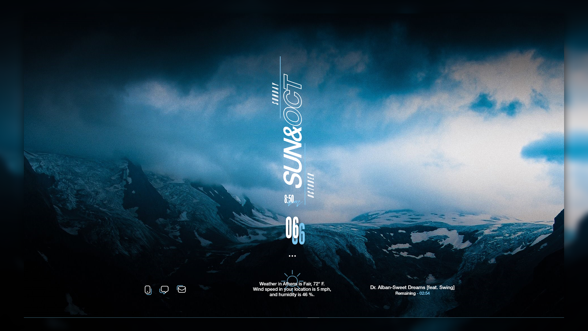 Antebo Rainmeter – Theme Pack