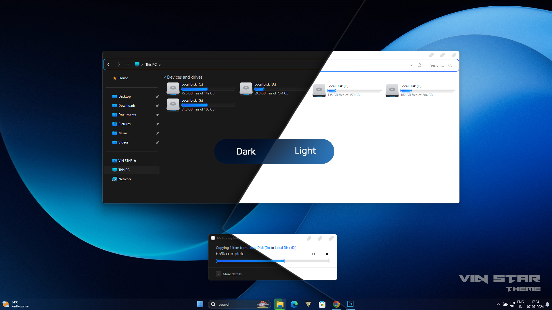 BBar Theme for Windows 11 – Theme Pack
