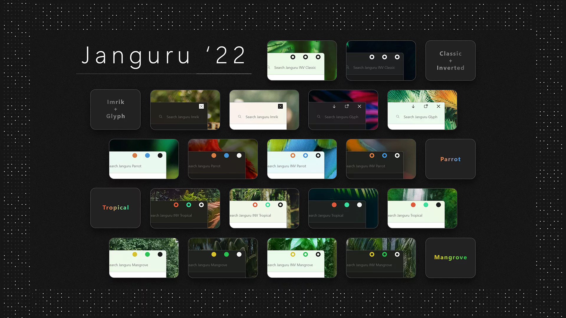 Janguru Theme for Windows 11 – Theme Pack