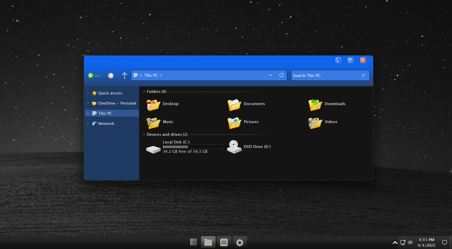 Windows XP Dark v2 Theme for Windows 11 – Theme Pack