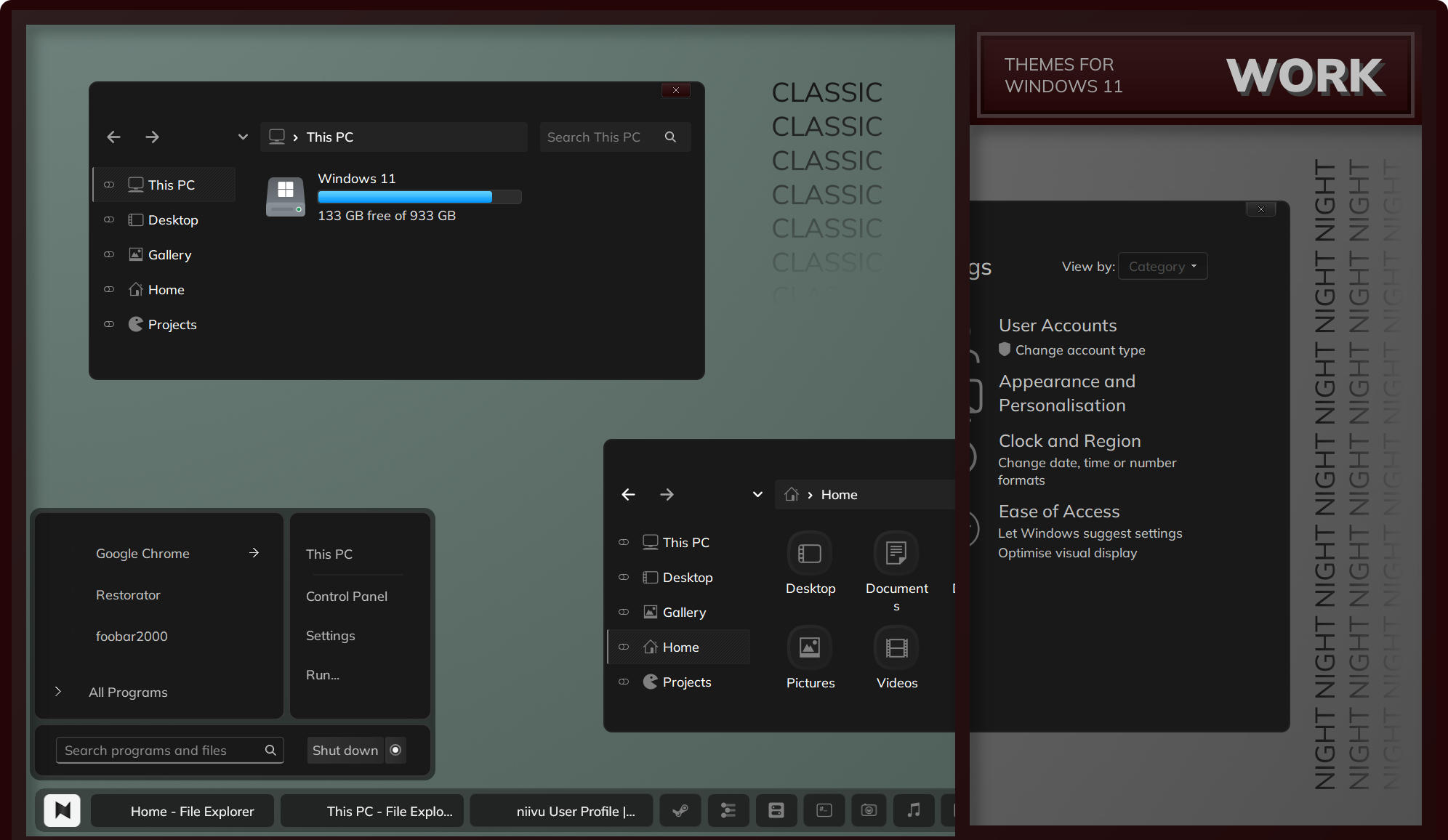 Work Theme for Windows 11 – Theme Pack
