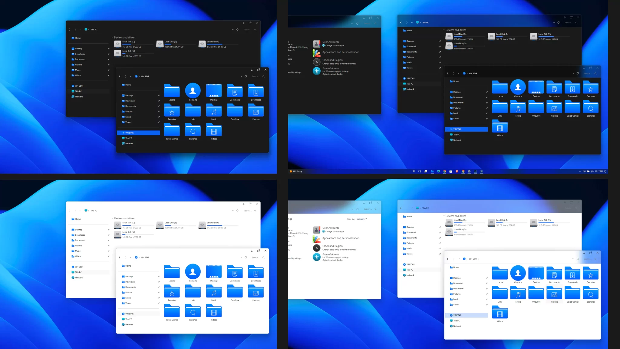 drK Theme for Windows 11 – Theme Pack