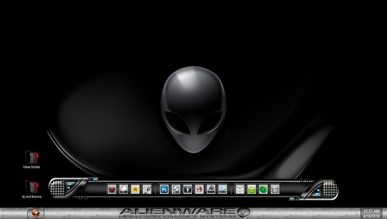 Alienlights for RocketDock – Theme Pack